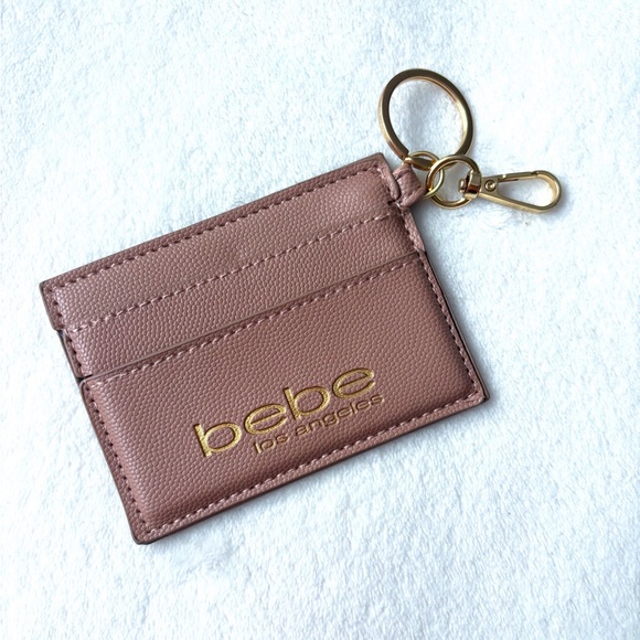 bebe | Accessories | New Bebe Nude Wallet Nude Bebe Card Holder Bebe ...
